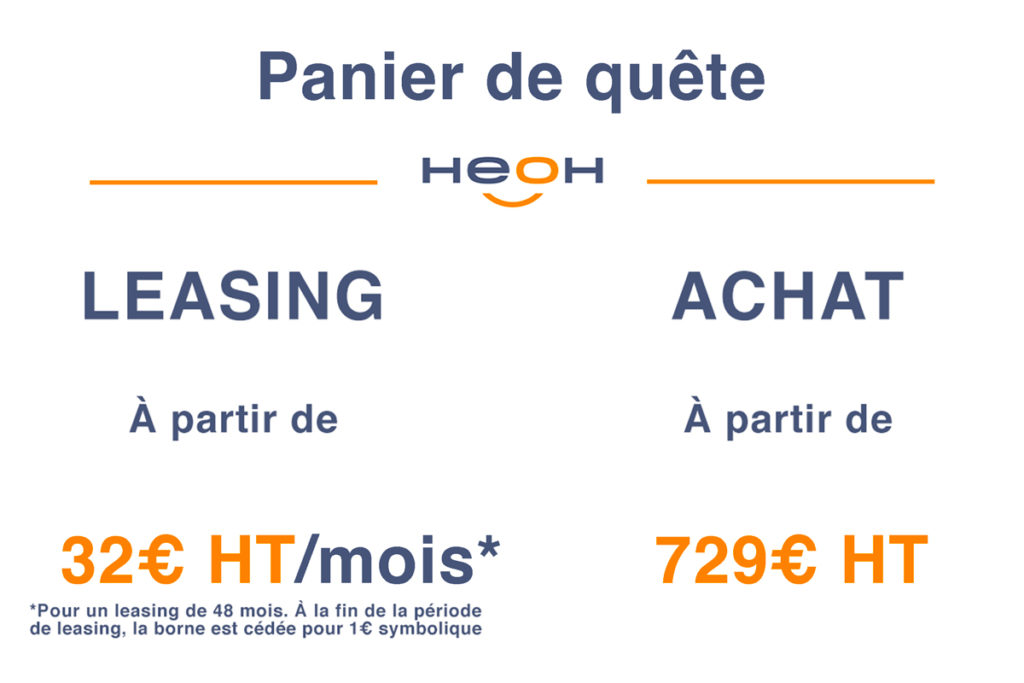 Les bornes de dons HeoH |Solutions innovantes et sécurisées